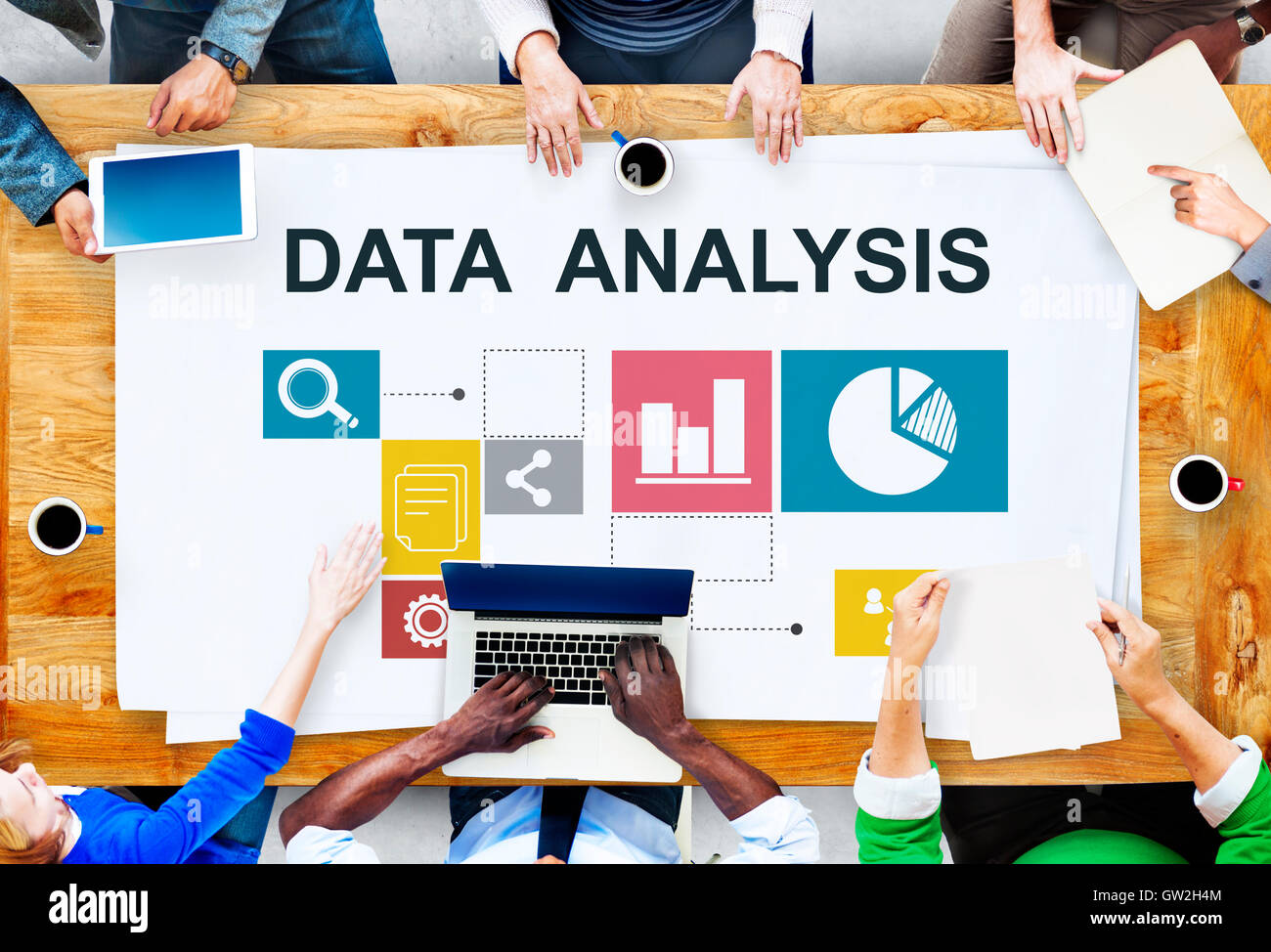 Business Data Analysis Presentation Information Concept Stock Photo - Alamy
