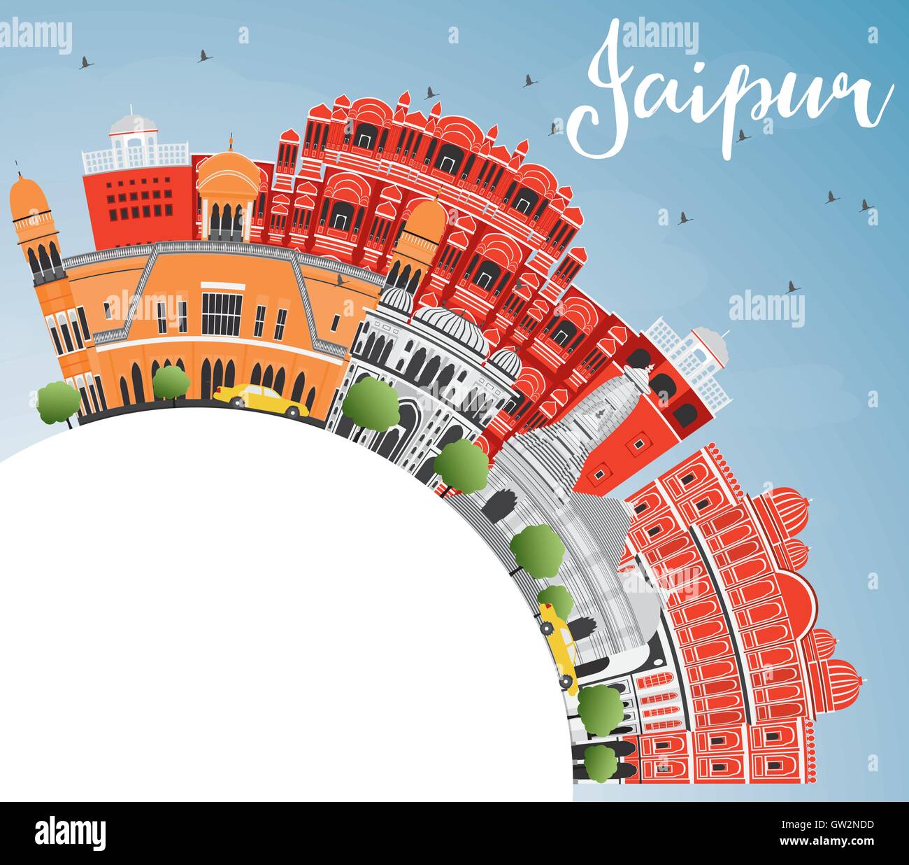 Jaipur illustration hi-res stock photography and images - Alamy