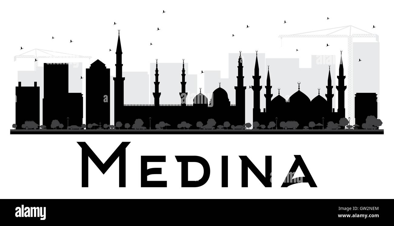 Madinah Black And White High Resolution Stock Photography and Images ...