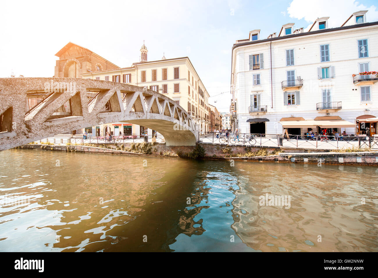 Canal naviglio grande hi-res stock photography and images - Alamy