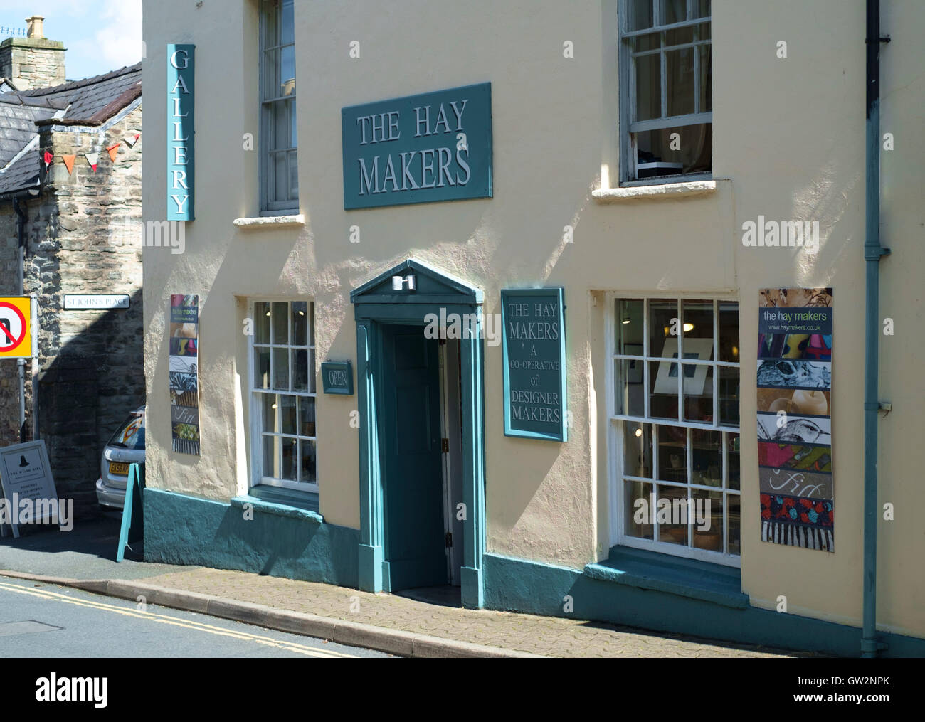 The Hay Makers shop Hay-on-Wye Powys Wales Stock Photo - Alamy
