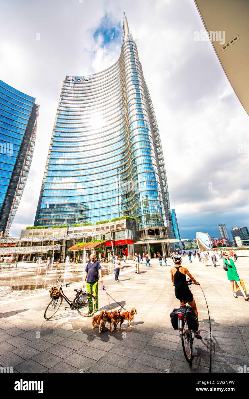 Porta Nuova business district in Milan Stock Photo - Alamy