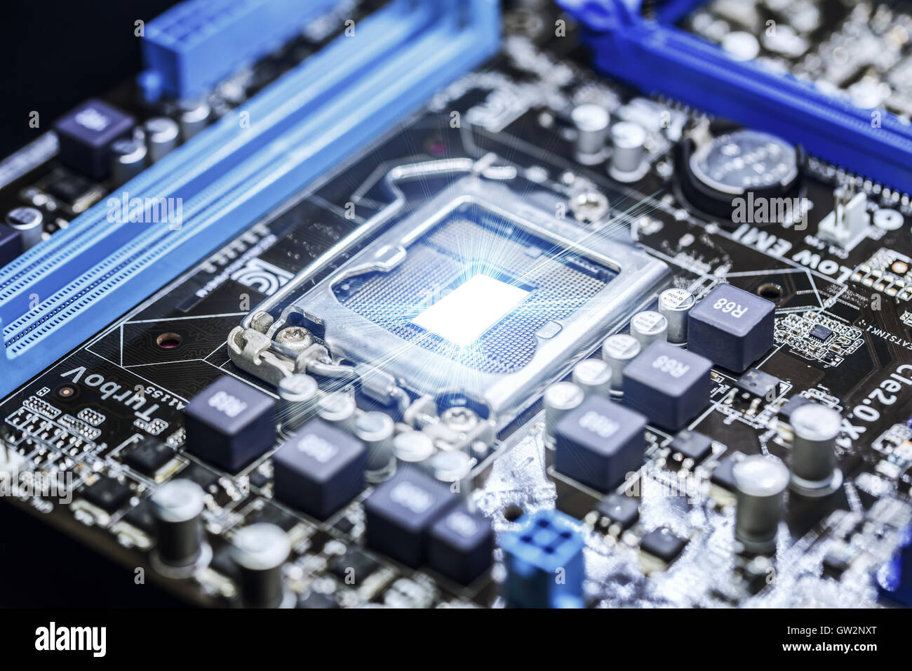 Computer motherboard Stock Photo - Alamy Computer motherboard Stock Photo - Alamy