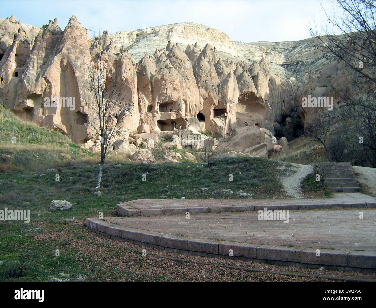 Cappadocia, Caves, Central Anatolia Region, Turkey Stock Photo - Alamy