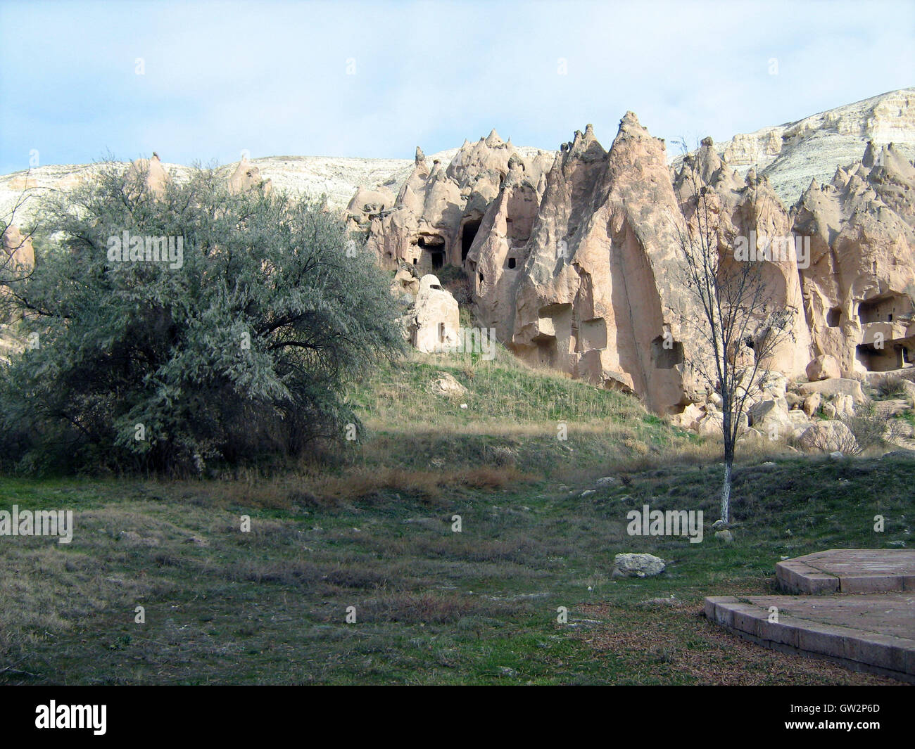 Cappadocia, Caves, Central Anatolia Region, Turkey Stock Photo - Alamy