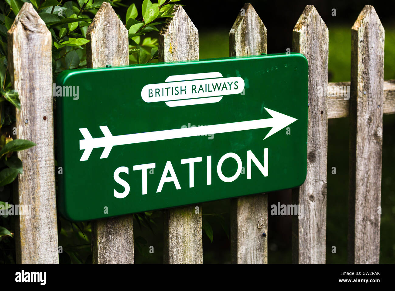Railway station sign Corfe village Dorset England UK Stock Photo - Alamy