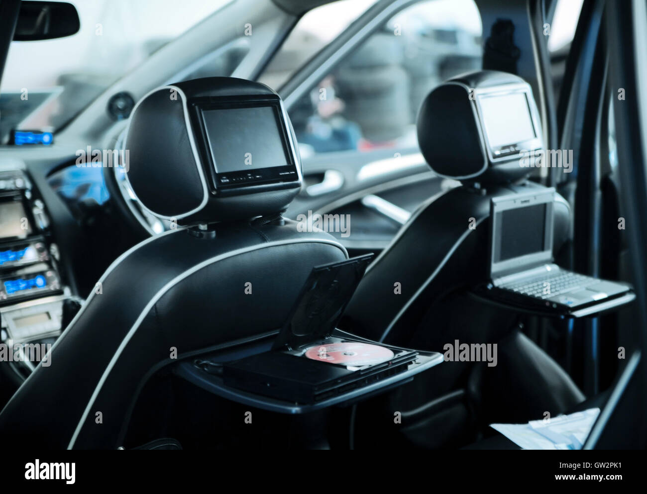 Interior of a modern car Stock Photo - Alamy