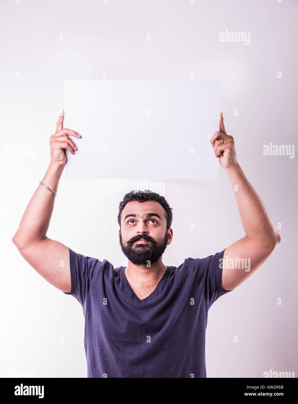 Indian man profile face hi-res stock photography and images - Alamy