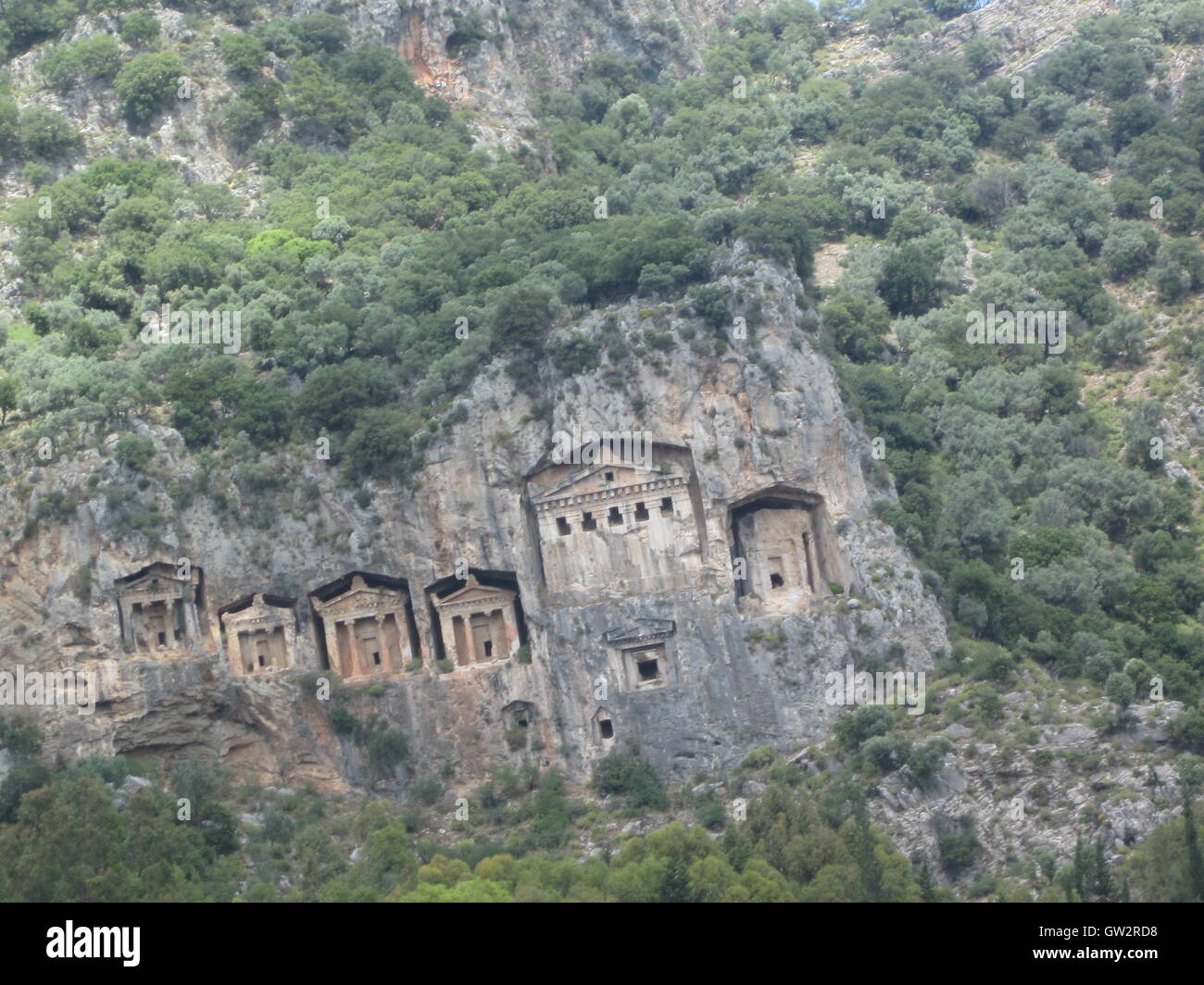 Dalyan Kaunos Archaeological Site, Turkey Stock Photo - Alamy