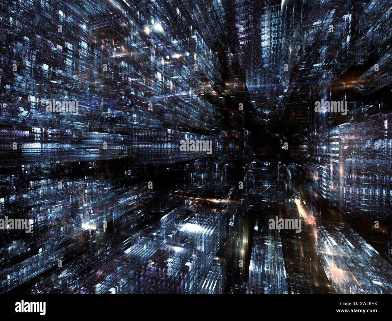 The Living Fractal World Stock Photo - Alamy