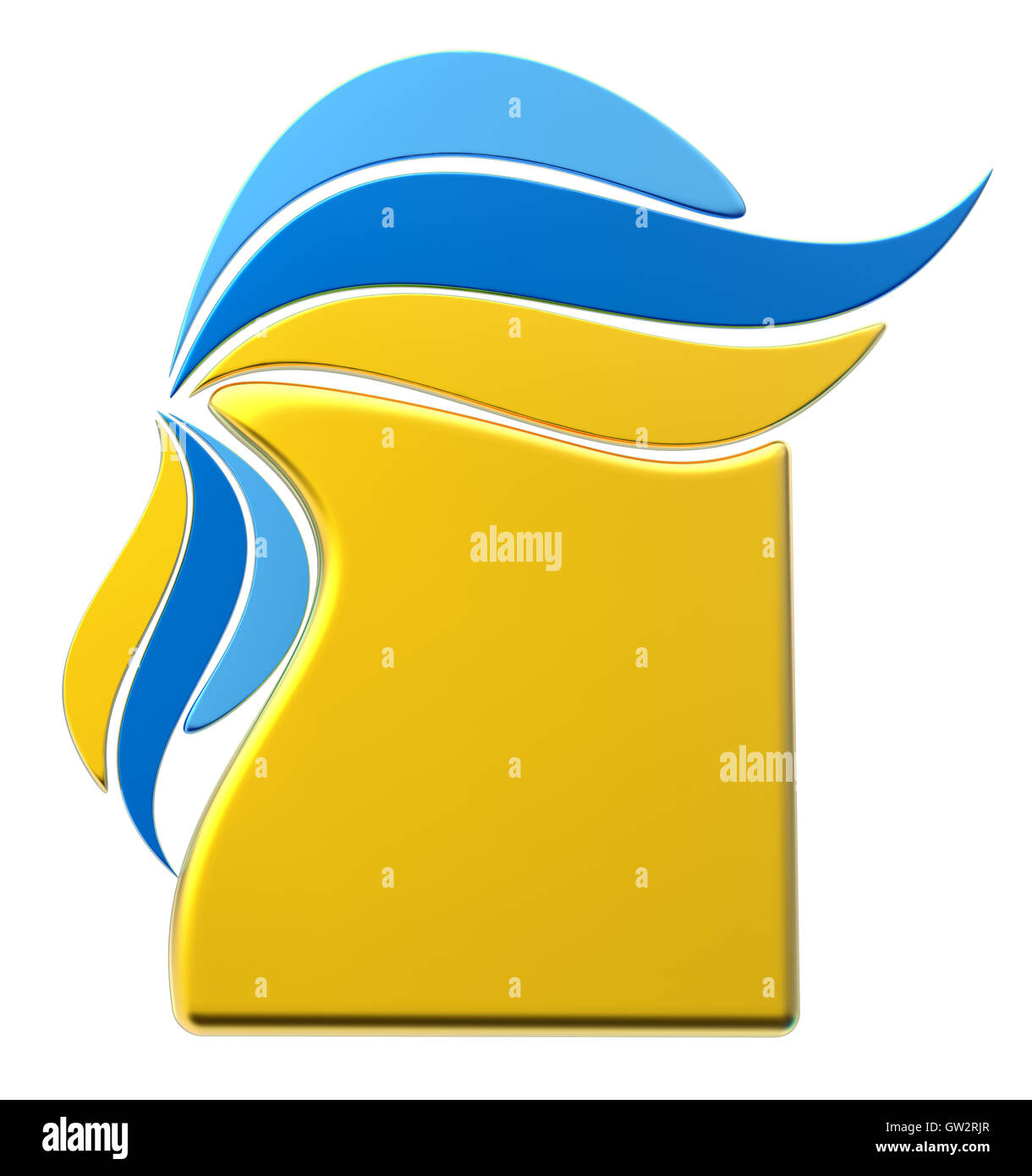 form with stylized shapes Stock Photo - Alamy