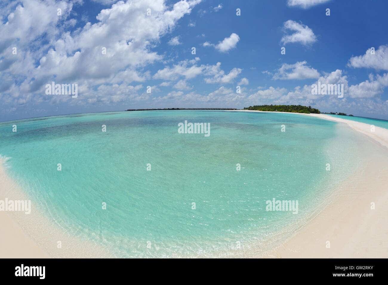tropical beach landscape Stock Photo - Alamy