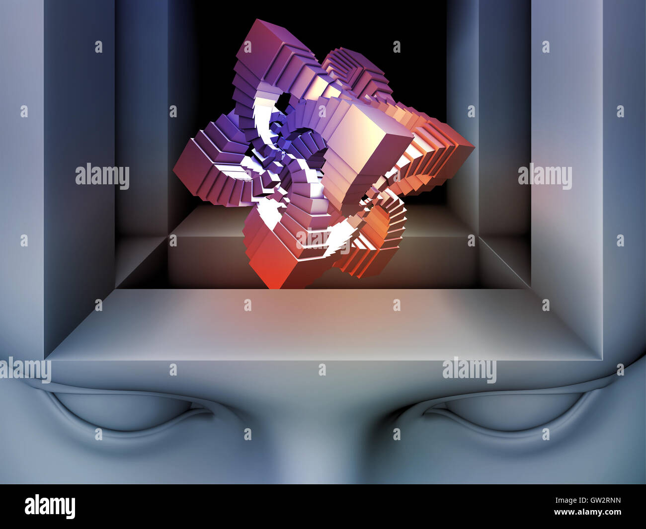 Intelligence conceptual artwork hi-res stock photography and images - Alamy