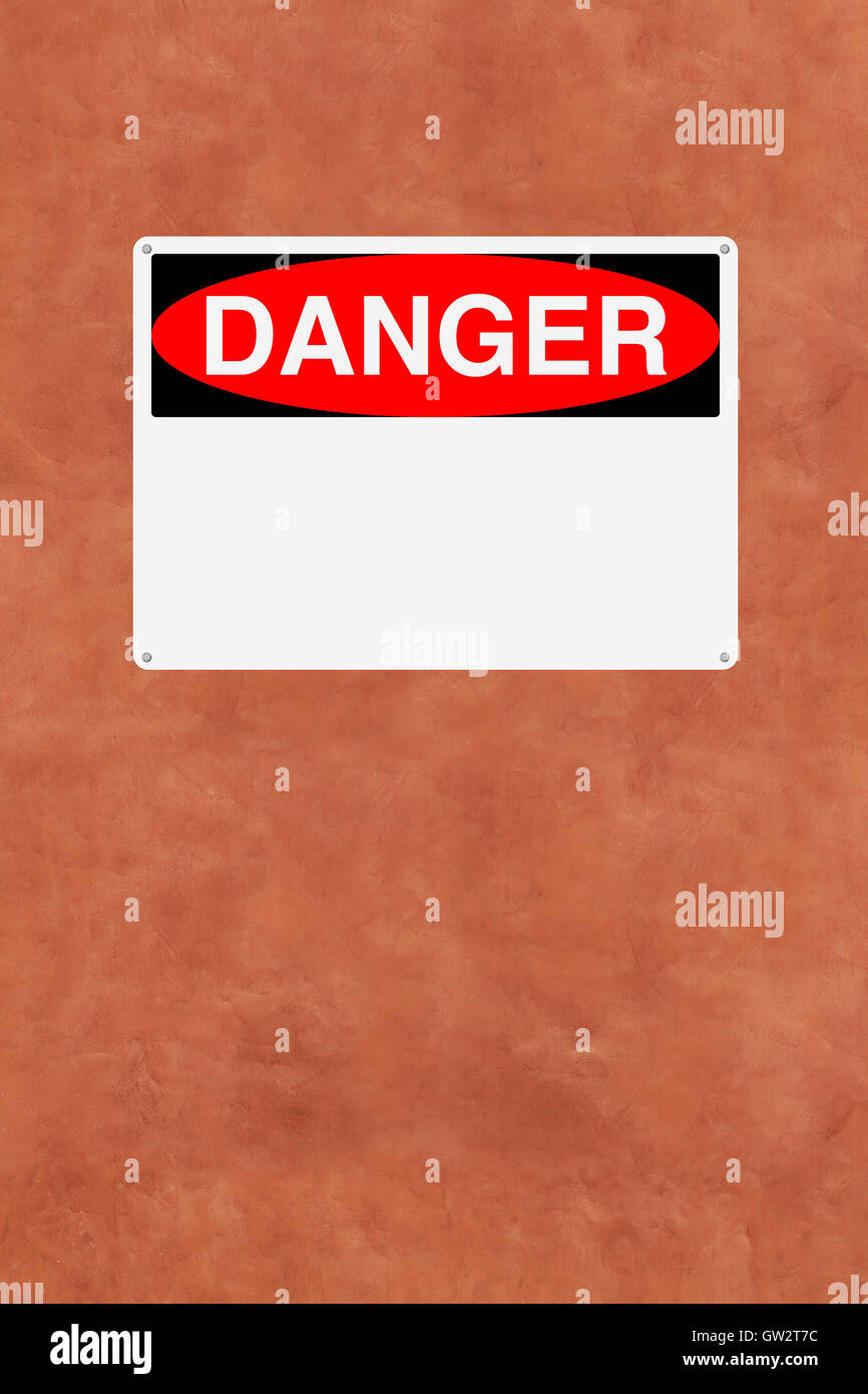 Caution danger hi-res stock photography and images - Alamy