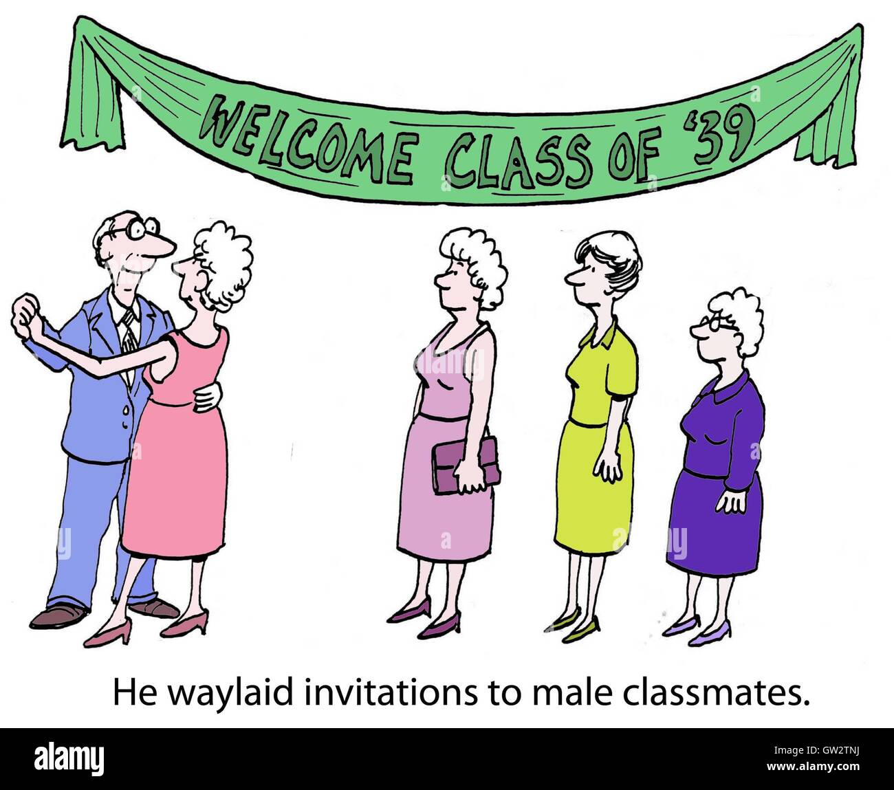 Class reunion hi-res stock photography and images - Alamy