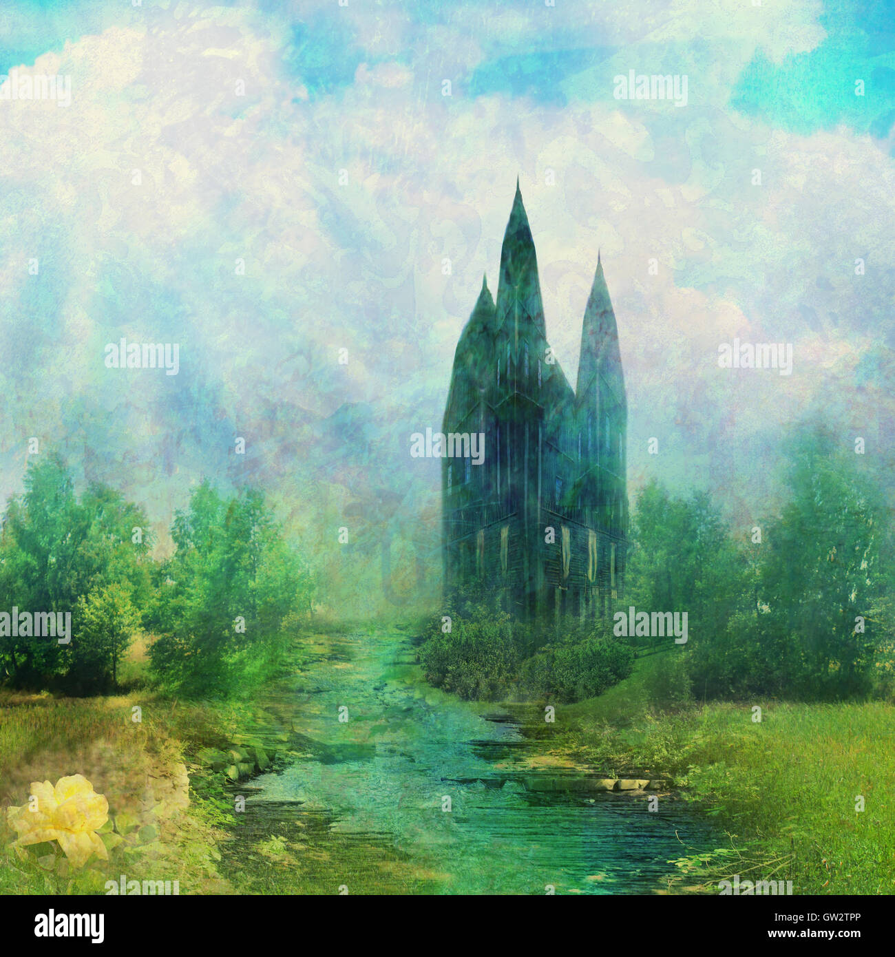 Fairytale tower hi-res stock photography and images - Alamy