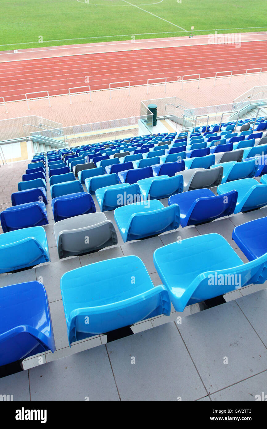 Audience seat in stadium Stock Photo - Alamy