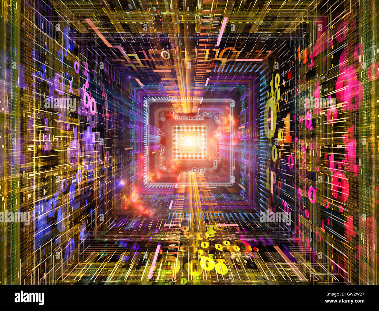 Quickening of Numbers Stock Photo - Alamy