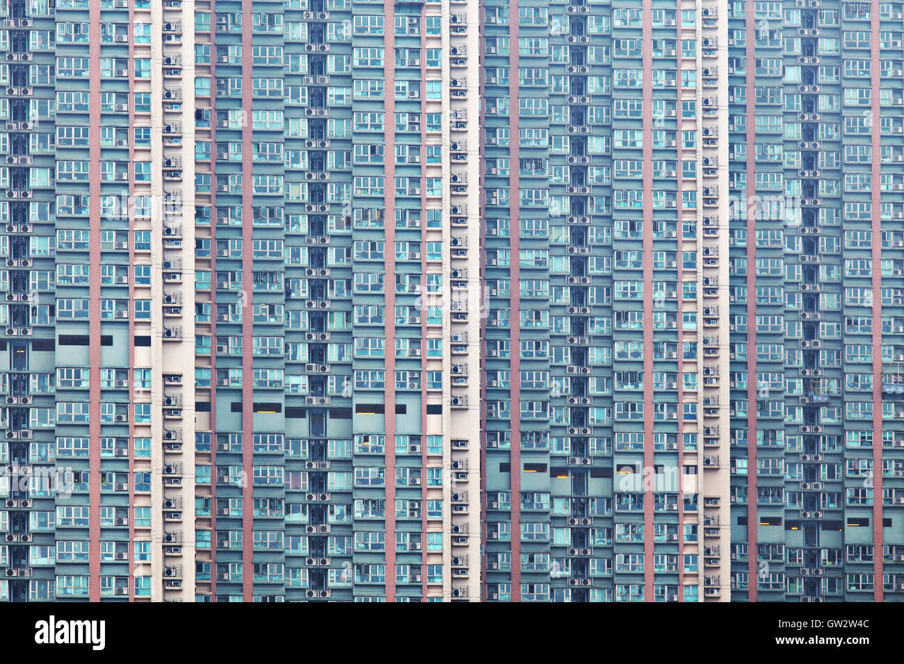 Hong Kong residential buildings Stock Photo - Alamy