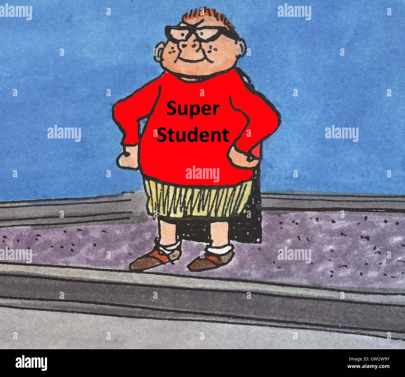 Super student hi-res stock photography and images - Alamy