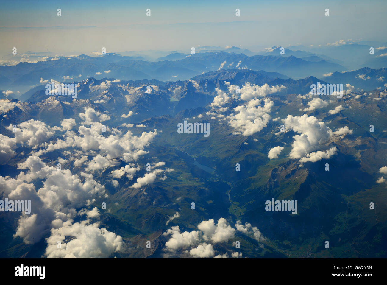 Aerial view of the Alps, Switzerland Stock Photo - Alamy
