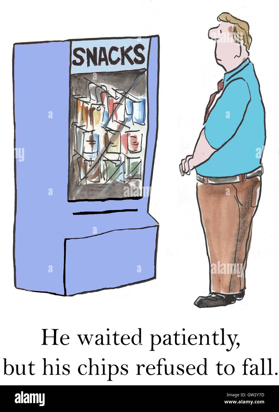 Bad luck cartoon hi-res stock photography and images - Alamy