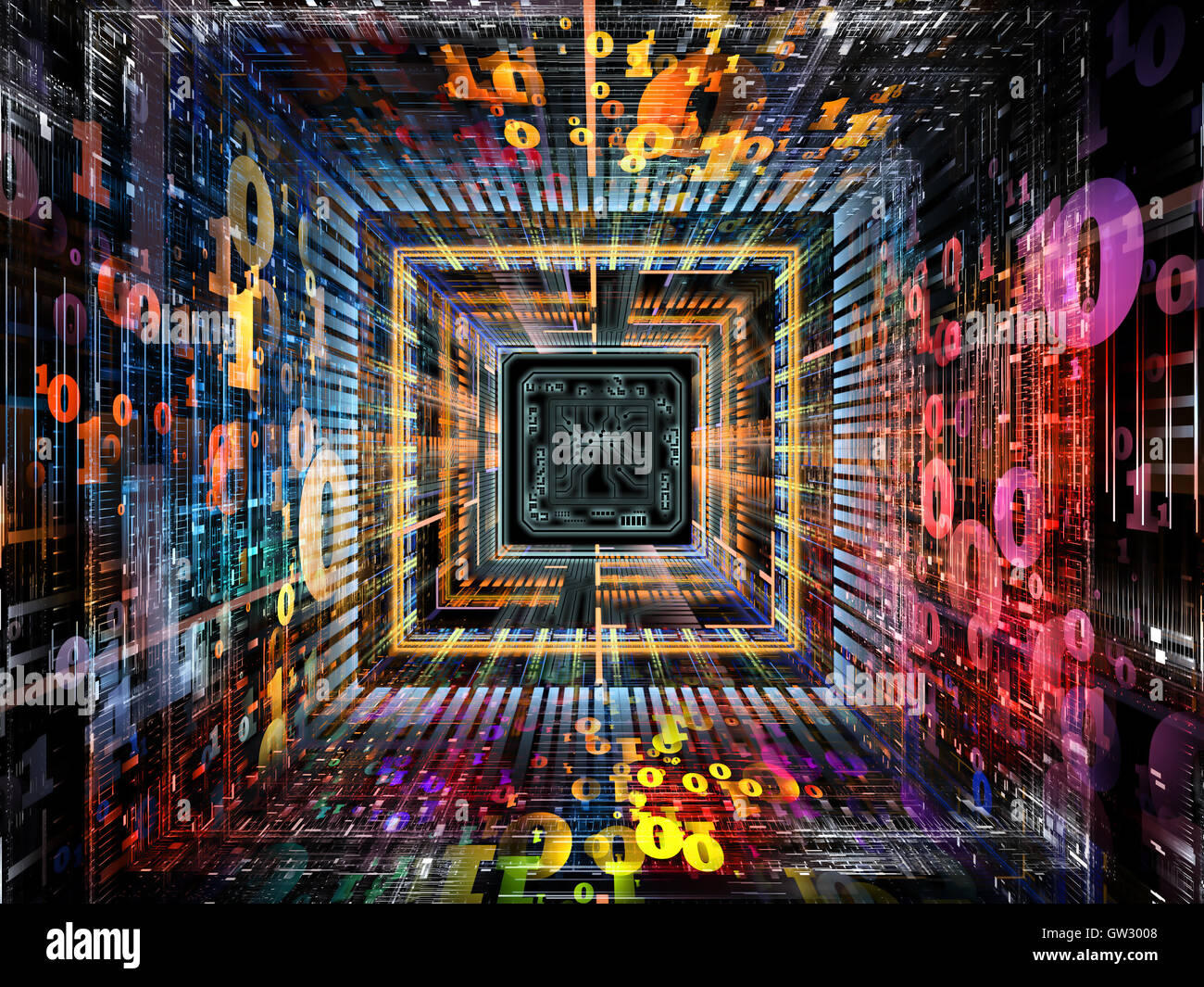 Perspectives of Numbers Stock Photo - Alamy