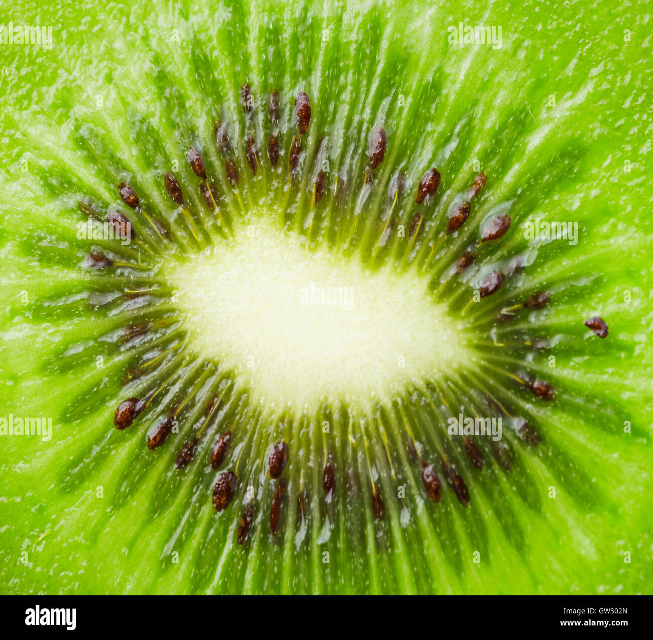 Green kiwi fruit Stock Photo - Alamy