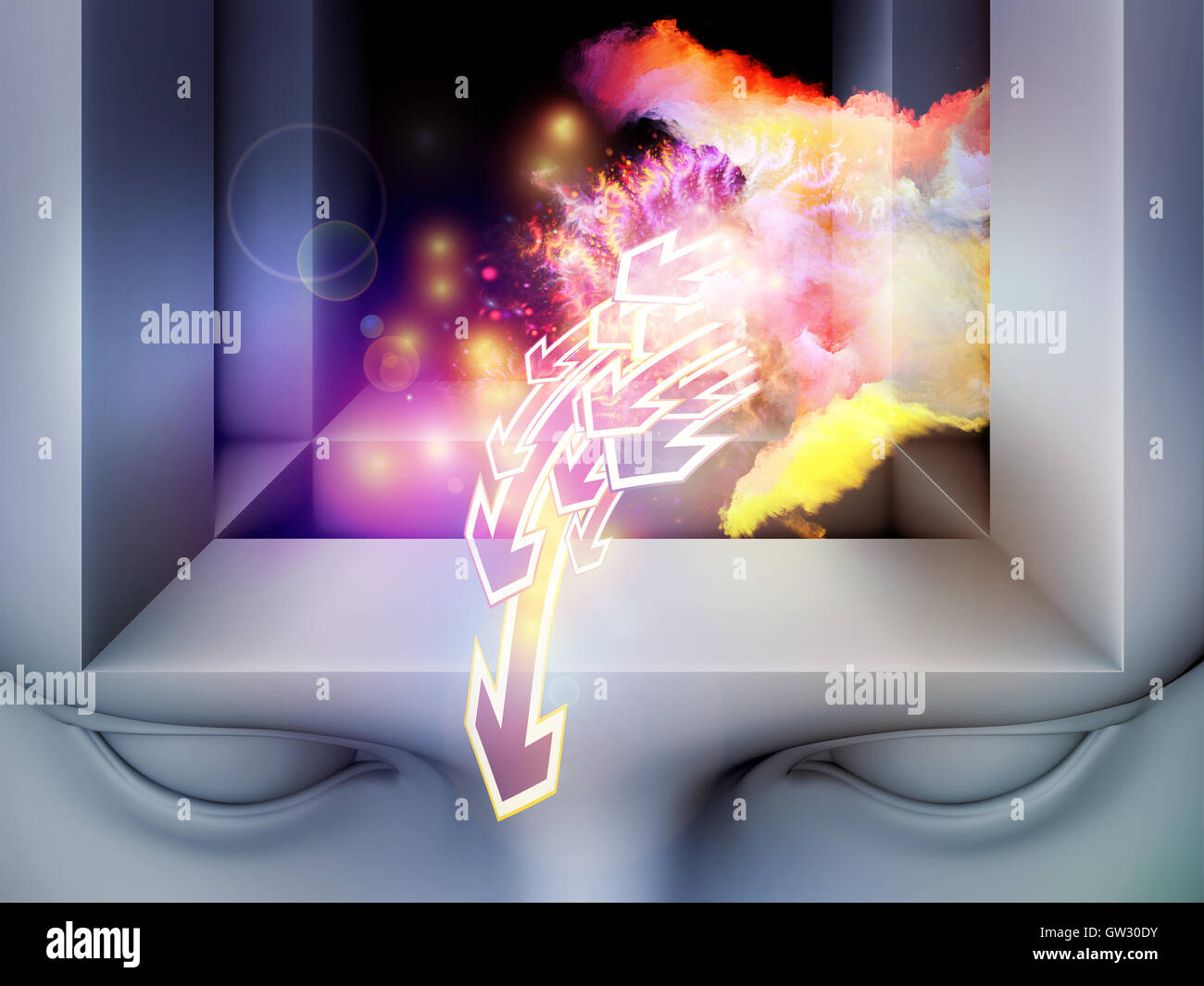 Inner Life of Mind Stock Photo - Alamy