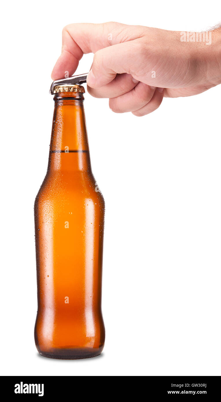Open the beer Stock Photo - Alamy