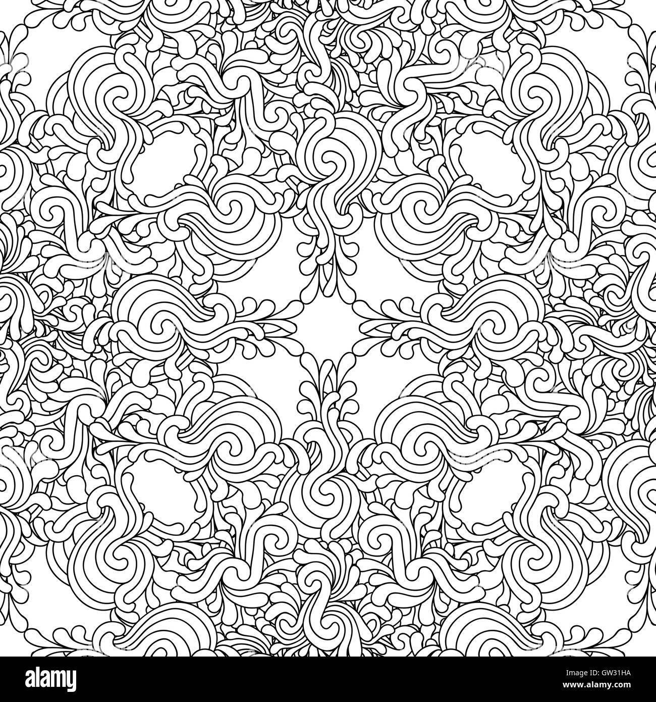 Zentangle pattern hi-res stock photography and images - Alamy
