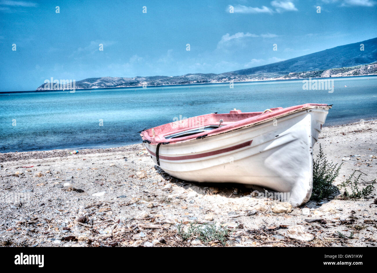 Empty morning beach scene landscapes hi-res stock photography and ...