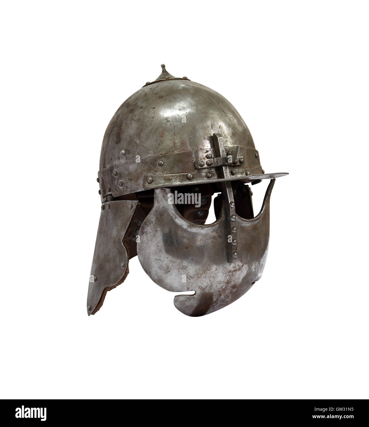 Armour helmet Cut Out Stock Images & Pictures - Alamy
