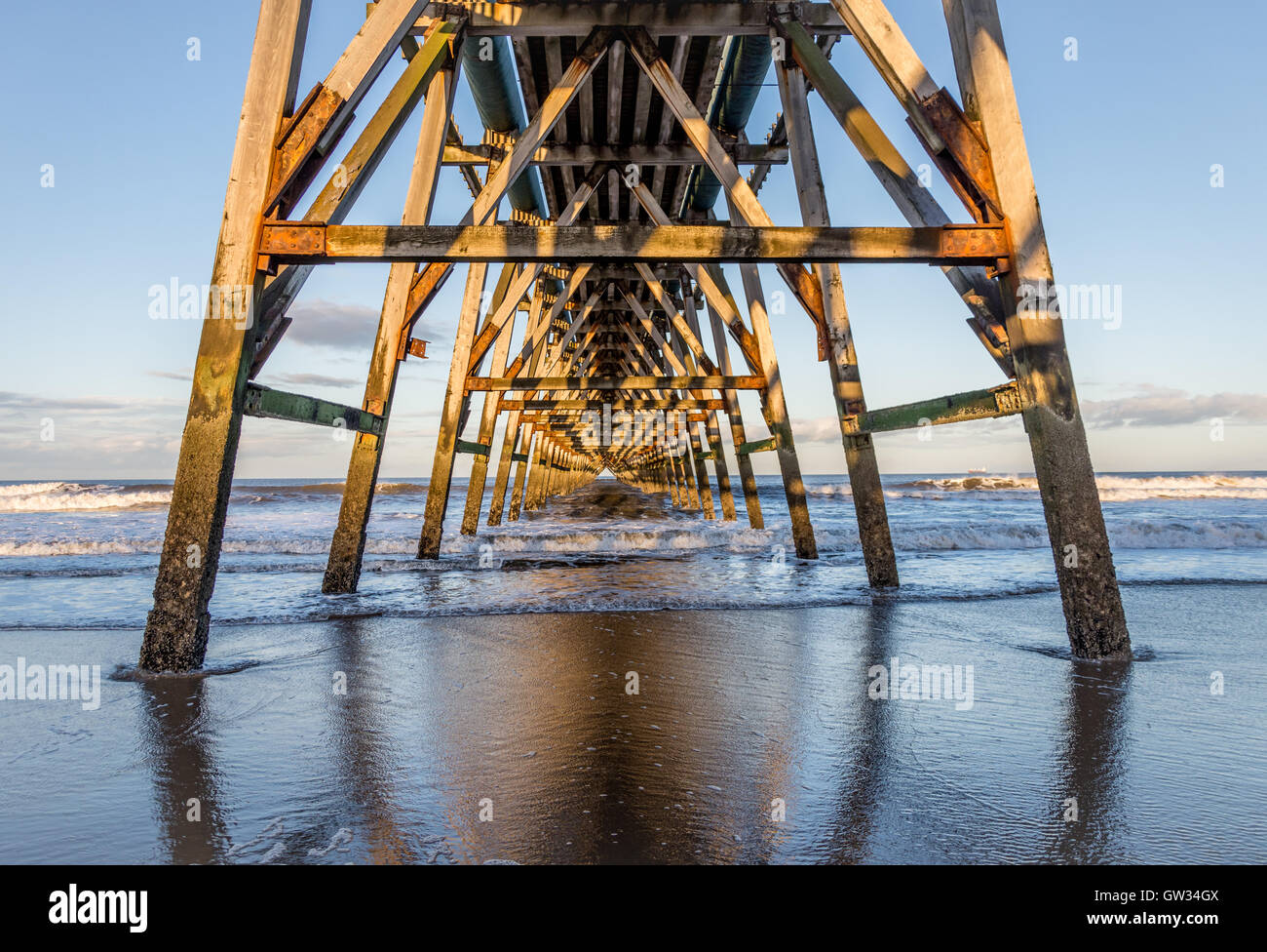 Steetley Pier, Hartlepool Stock Photo - Alamy