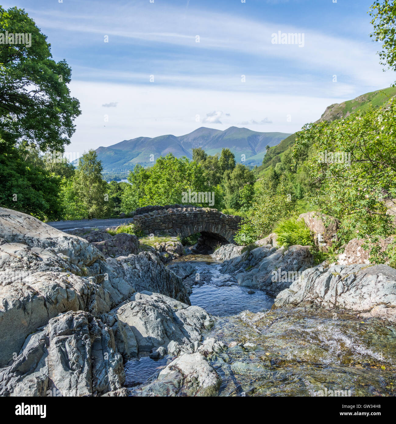 Ashness bridge hi-res stock photography and images - Alamy