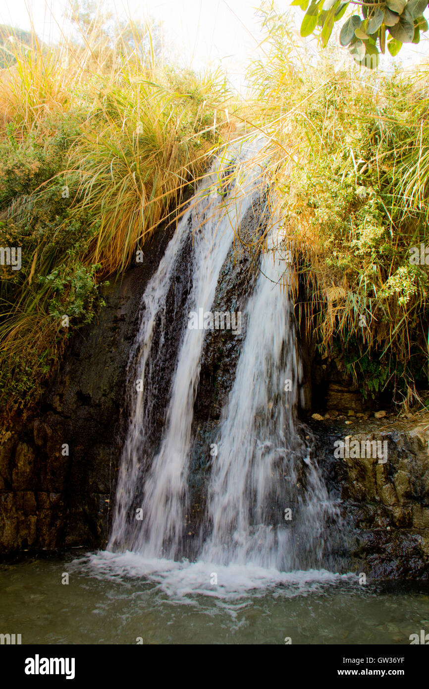 Waterfalls in Israel Stock Photo - Alamy