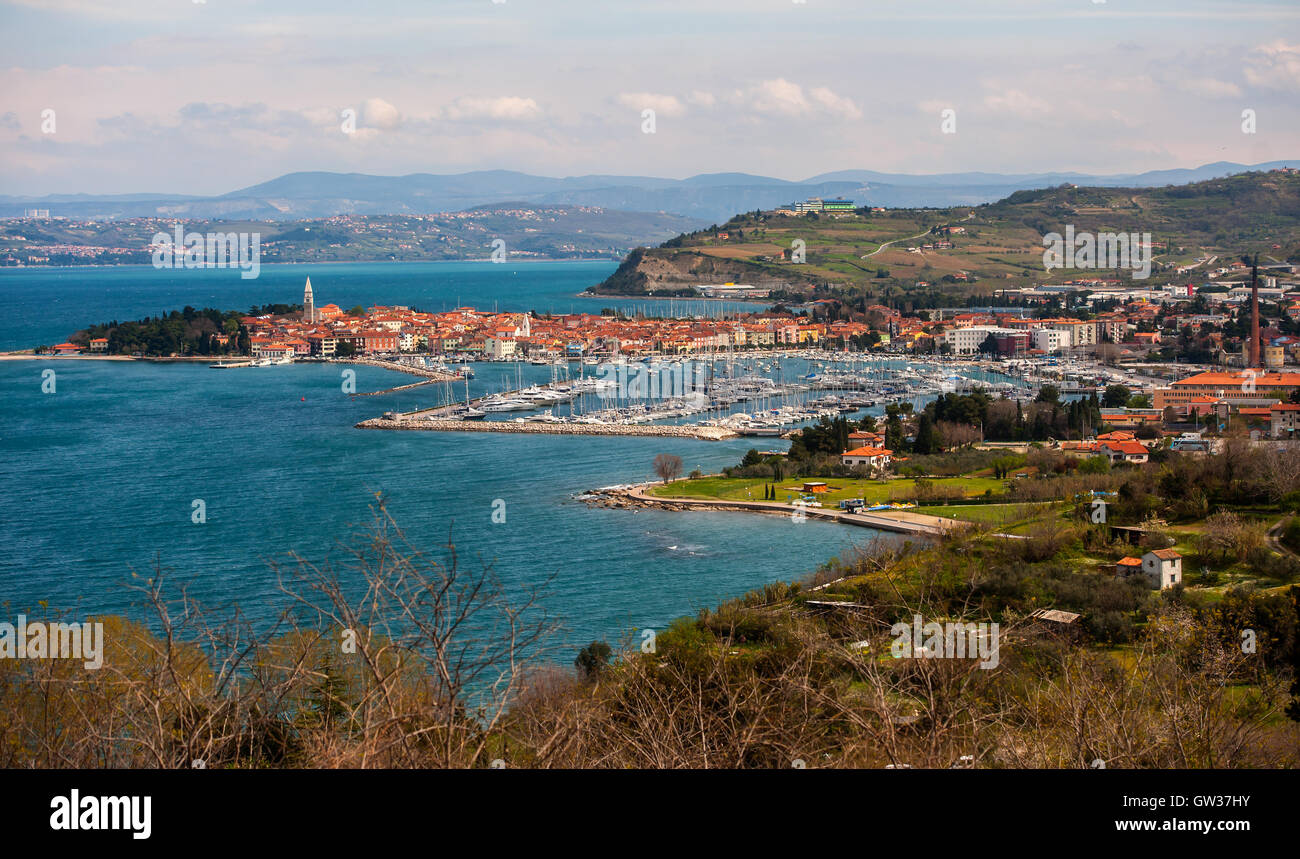 Town Izola, Slovenia Stock Photo - Alamy