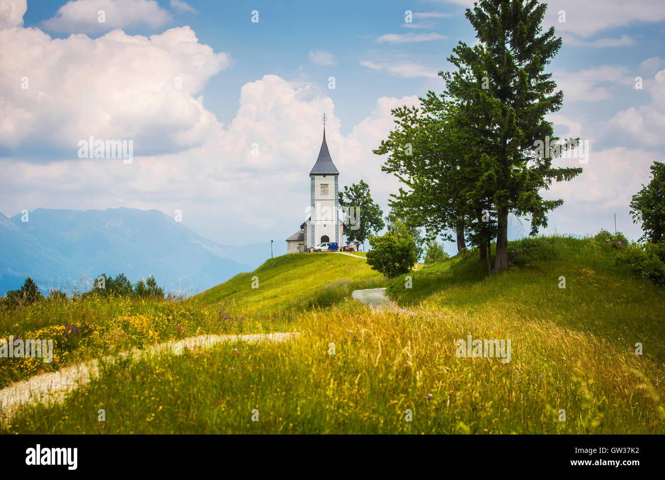 Jamnik church, Slovenia Stock Photo - Alamy