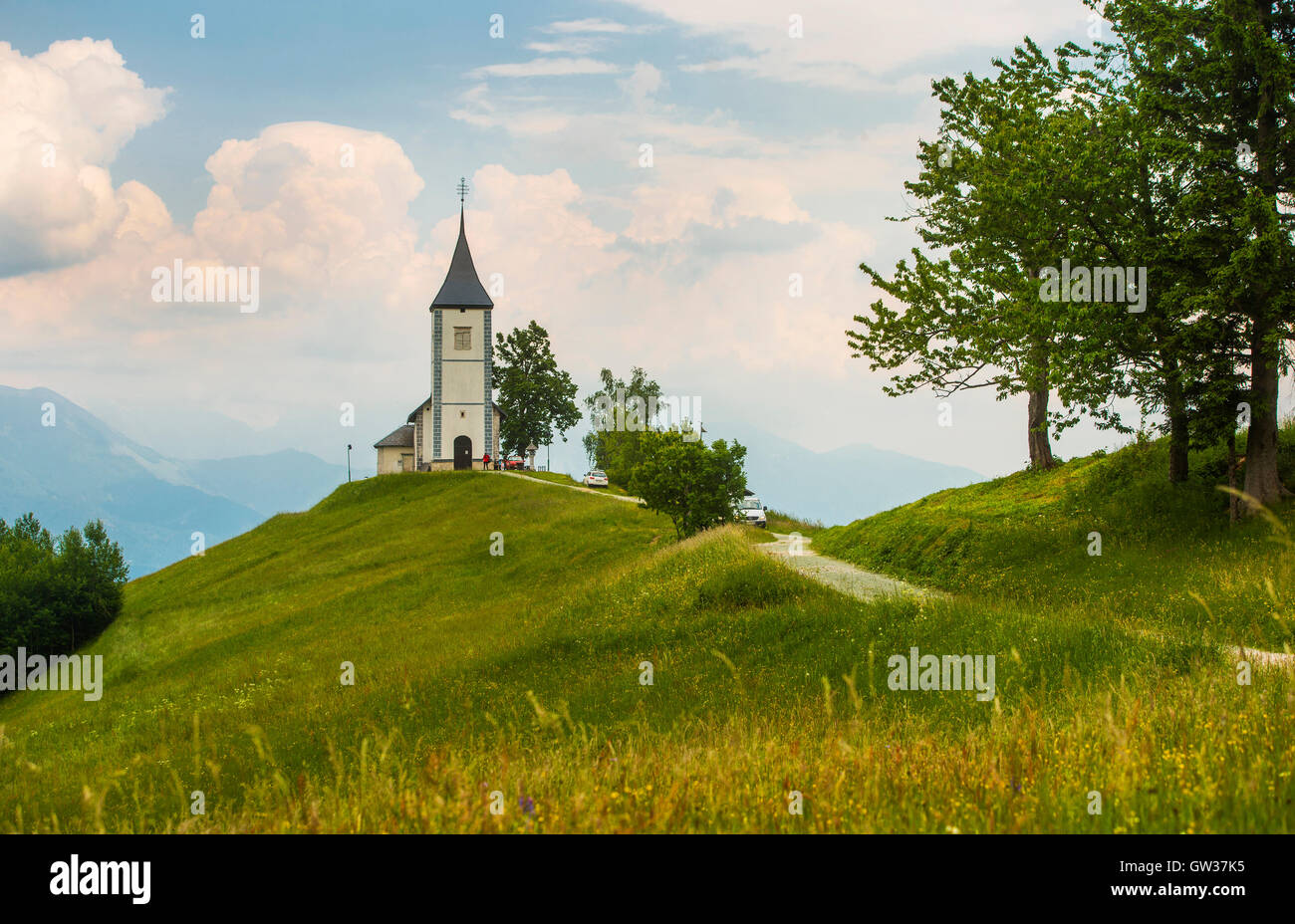 Jamnik church, Slovenia Stock Photo - Alamy
