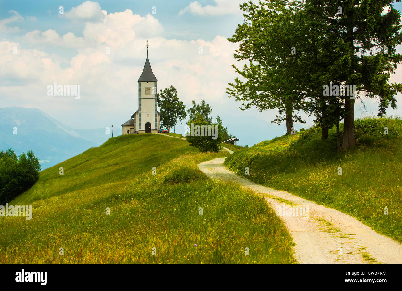 Jamnik church, Slovenia Stock Photo - Alamy