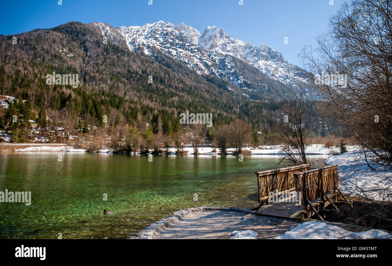 Jasna lake, Kranjska gora, Slovenia Stock Photo - Alamy