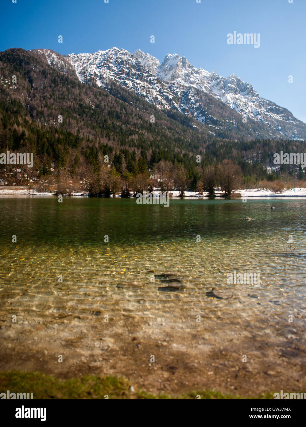 Jasna lake, Kranjska gora, Slovenia Stock Photo - Alamy