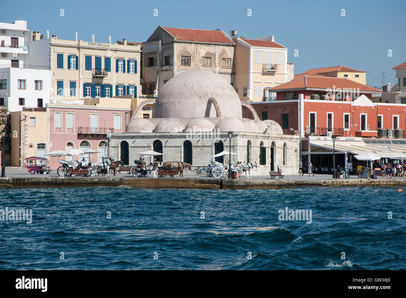 Chania Mosque of Kioutsouk Hassan Stock Photo - Alamy