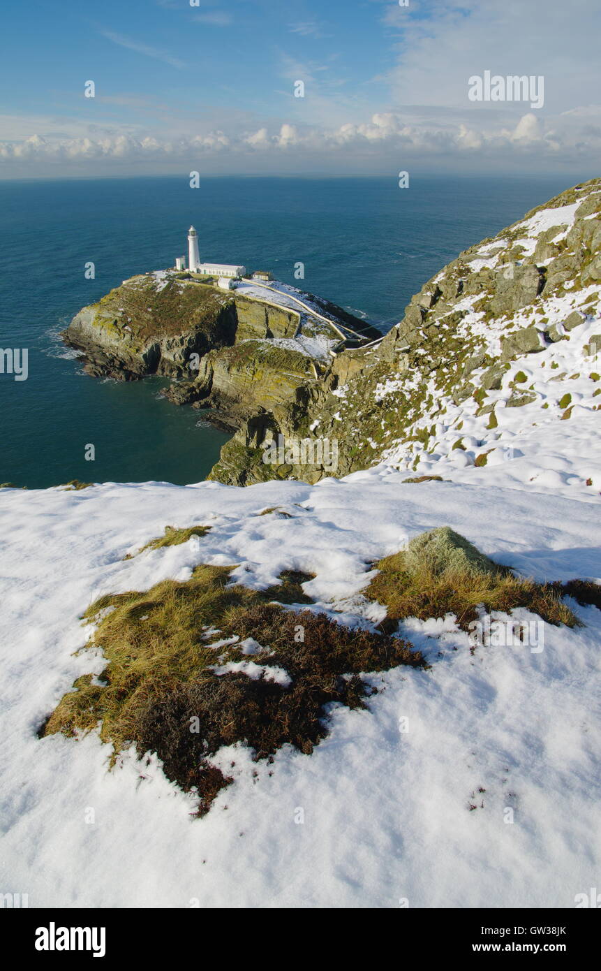 South stack lighthouse winter hi-res stock photography and images - Alamy