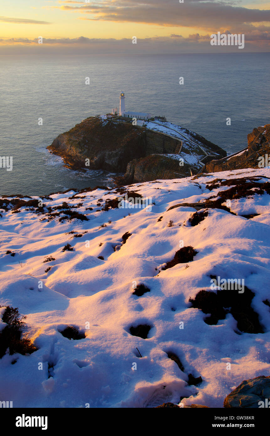 South stack lighthouse winter hi-res stock photography and images - Alamy