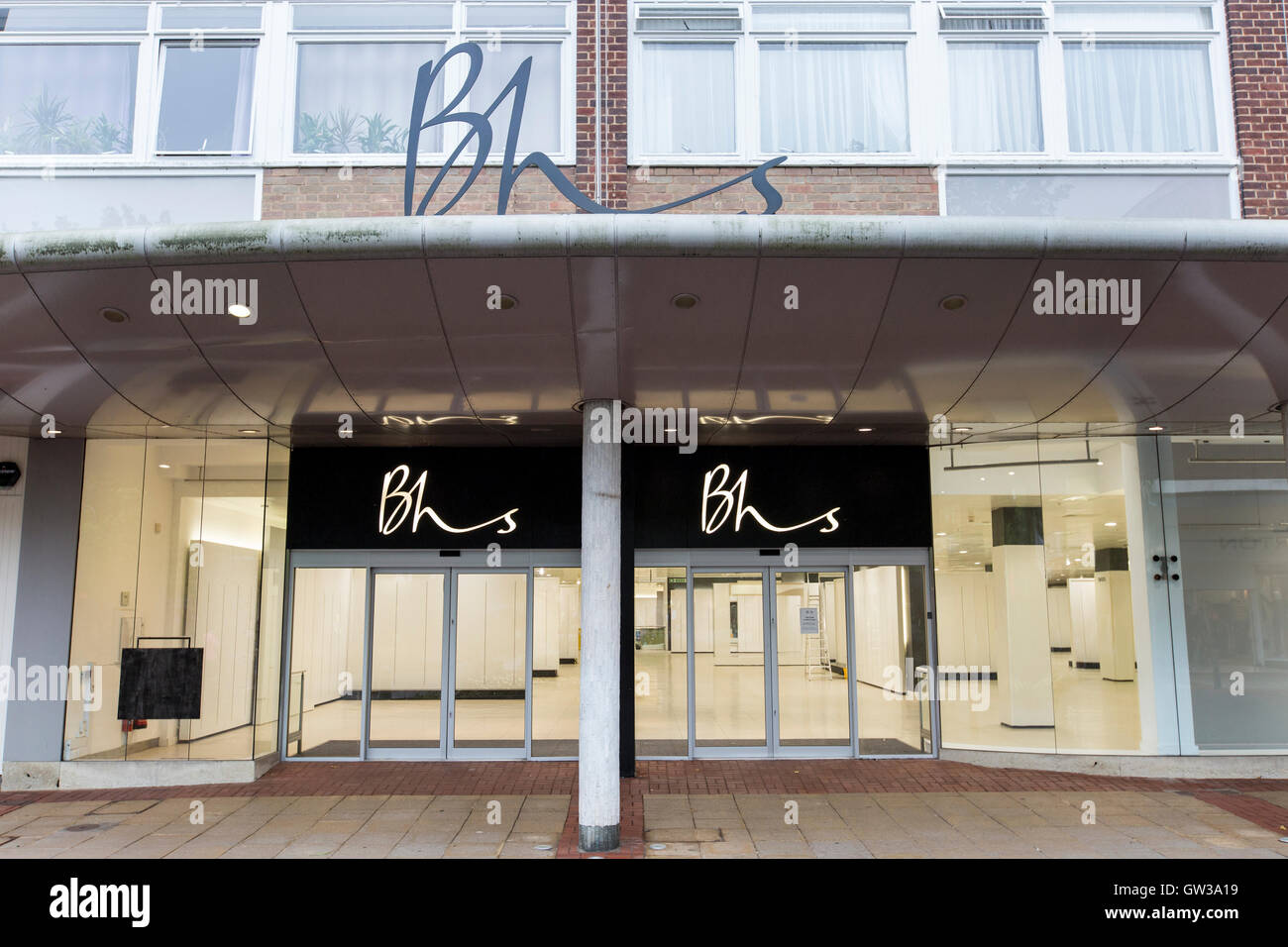 An empty BHS store in Solihull, West Midlands Stock Photo - Alamy