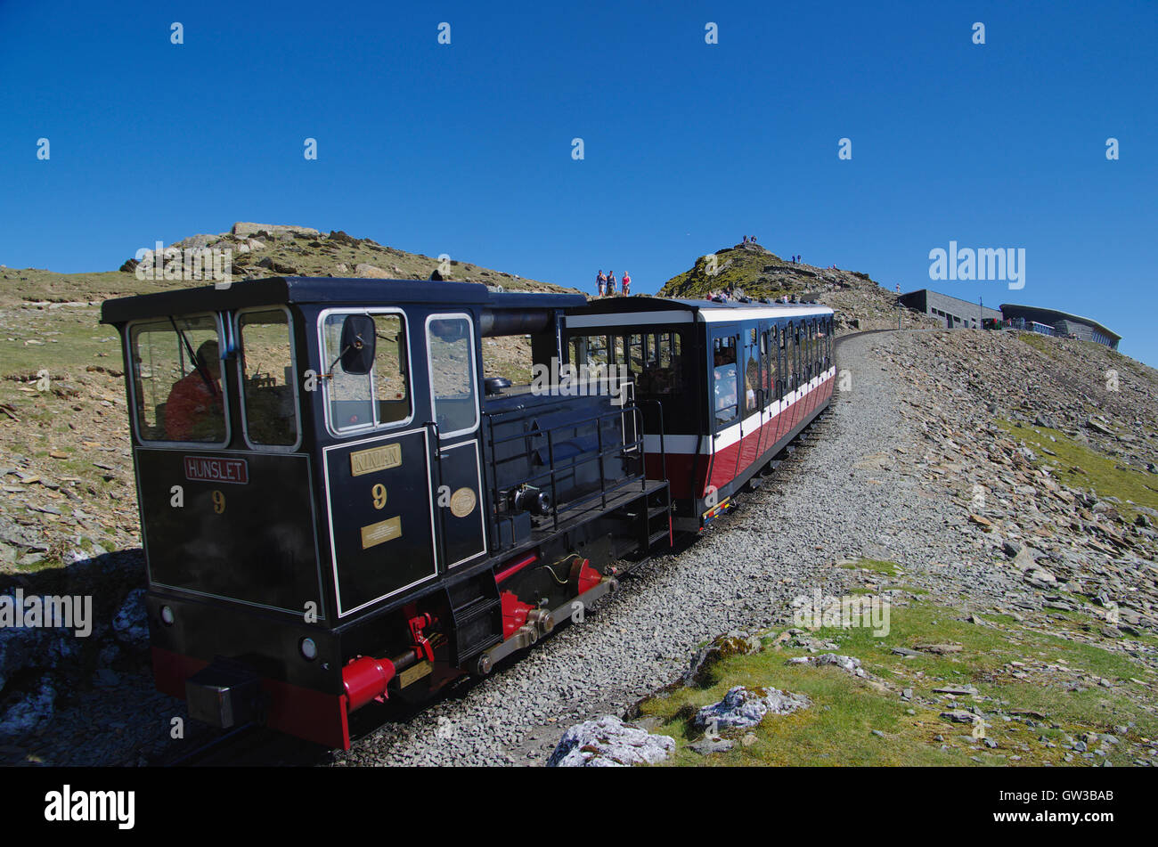 Snowdon mountain railway, wales hi-res stock photography and images - Alamy