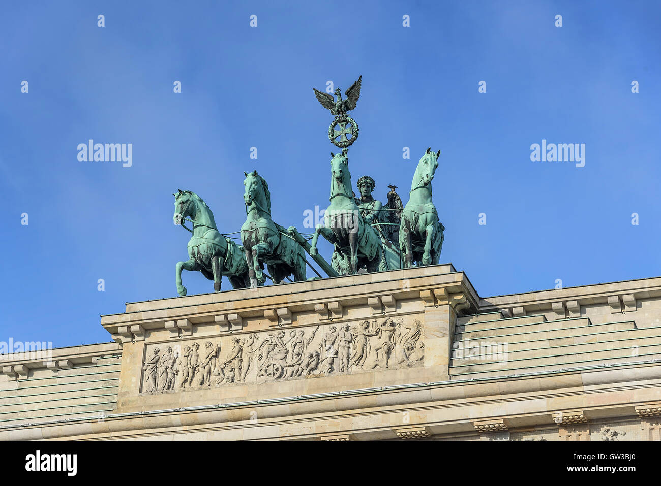 Brandenburg Gate famous landmark in Berlin, Germany Stock Photo - Alamy