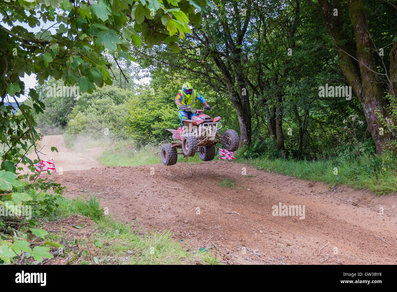 Quad bike jumping hi-res stock photography and images - Alamy