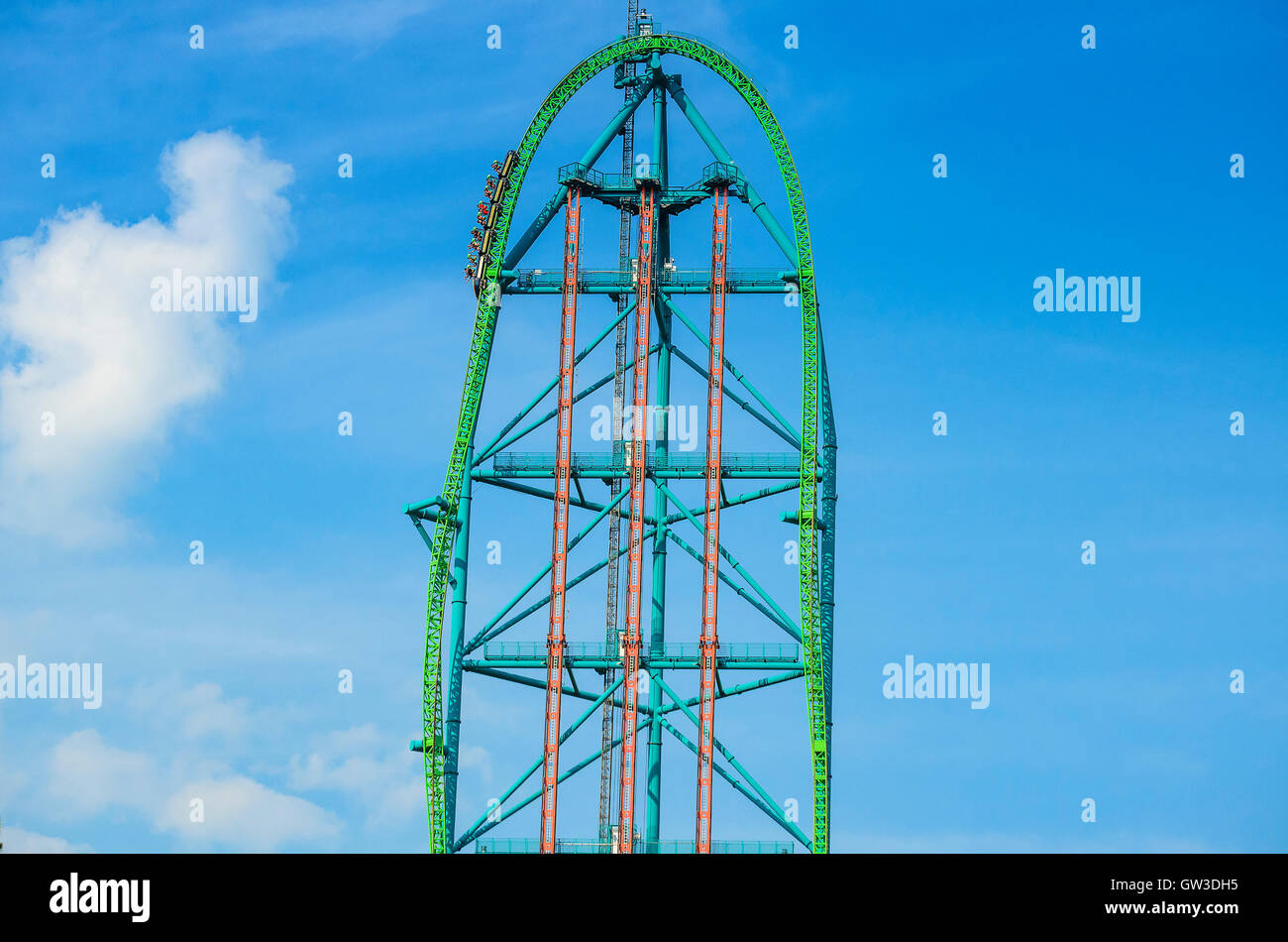 Kingda ka at six flags great adventure High Resolution Stock ...